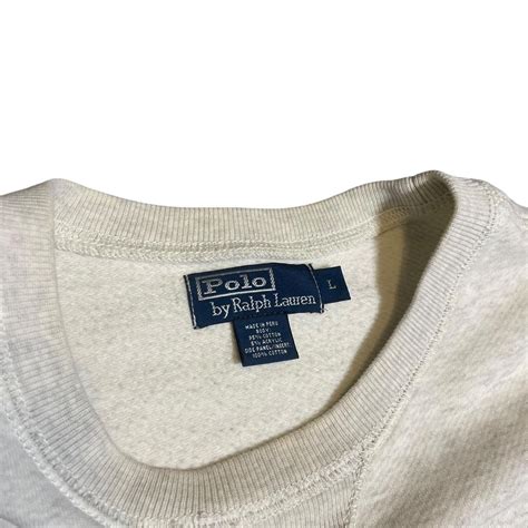 Vintage 90s Polo Ralph Lauren Single V Sweatshirt Depop