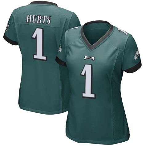 Mens Philadelphia Eagles Jalen Hurts Nike White Game Jersey