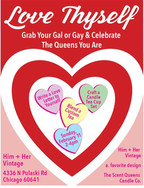 Love Thyself Workshop A Favorite Design