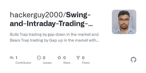 GitHub Hackerguy2000 Swing And Intraday Trading Strategies Developed Bulls Trap Trading By