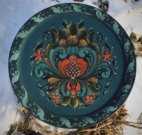 Norwegian Rosemaling Patterns