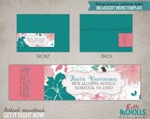 Popular Items For Return Address Label On Etsy