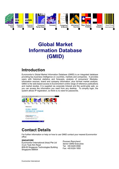 Global Market Information Database Docslib Global Market Information Database Docslib