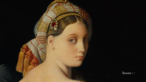 Jean Auguste Dominique Ingres The Grande Odalisque Ikonotv