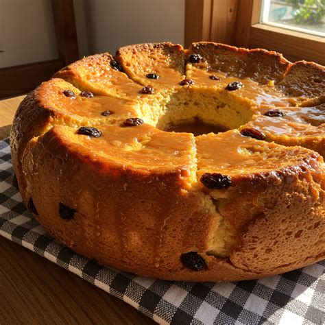 Budín De Pan Y Pasas Receta Clásica Y Fácil