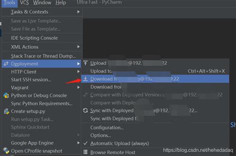 Pycharm远程连接服务器完整教程 Csdn博客