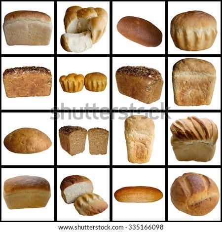 Vector Illustration Different Kinds Bread Isolated Stock Vector Shutterstock