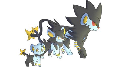 Shinx Evolution By Suki Sann On Deviantart