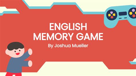 Free Memory Game Presentation Template To Edit Online
