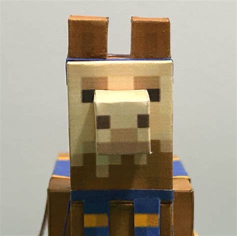 Pixel Papercraft Trader Llama All Variants