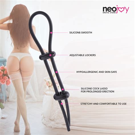 Neojoy Silicone Lasso With 2 Lockers Neojoy