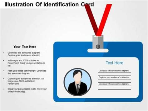 Id Card Template Powerpoint Cards Design Templates