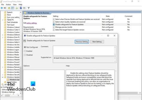 How To Disable Safeguards For Feature Updates On Windows 11