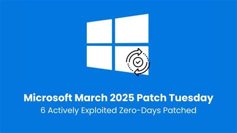Microsoft March 2025 Patch Tuesday: Fixes for 57 Vulnerabilities & 6 ...
