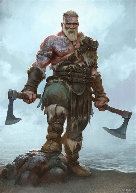 Viking Berserker By Cristi Balanescu Warrior In Norse Viking