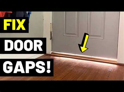 How To Fix A Door Gap Like A Pro DIY Joy