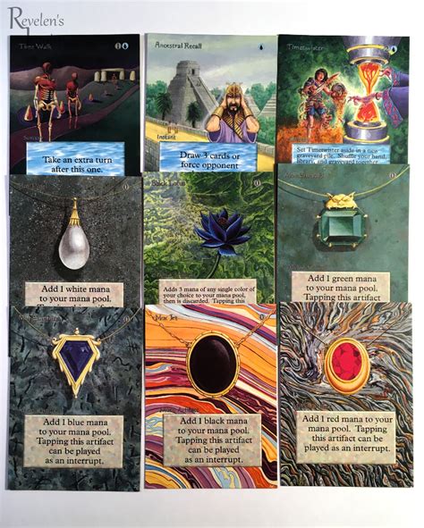 Power 9 Alters Collectors Edition P9 Revelens Light Alters