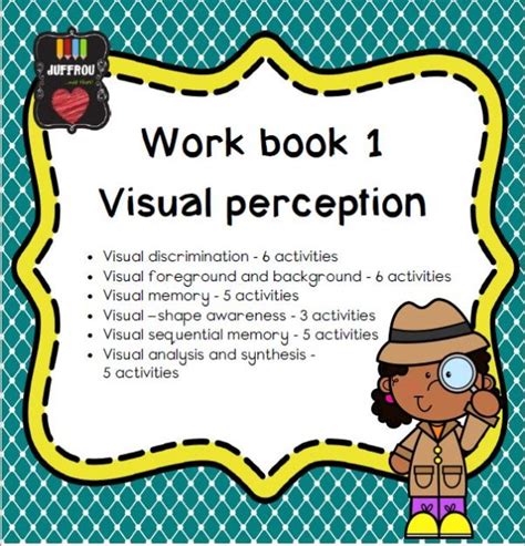 Visual Perception Book Juffrou Met Hart