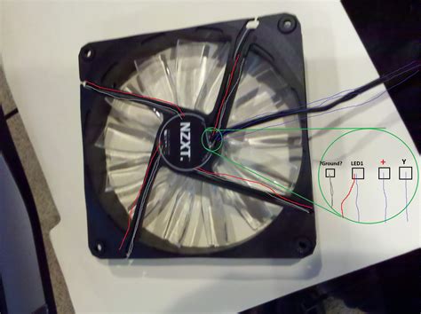 Trying To Un LED A Fan D Overclock Net