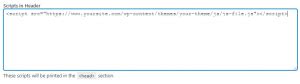 Add JavaScript To WordPress Pages And Posts Market WP Themes