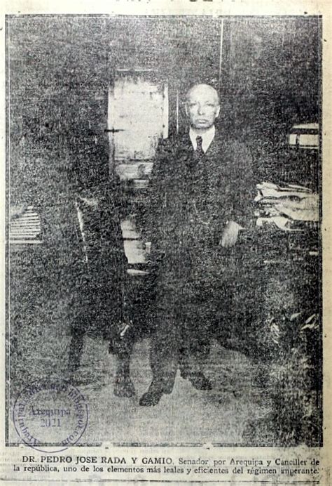 🔴 Pedro José Rada Gamio