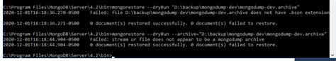 can i use an ubuntu dump archive on windows for restoring developer