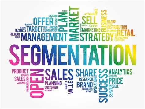 Market Segmentation Mind Map Stock Illustration Illustration Of Demographic Analysis 200003583