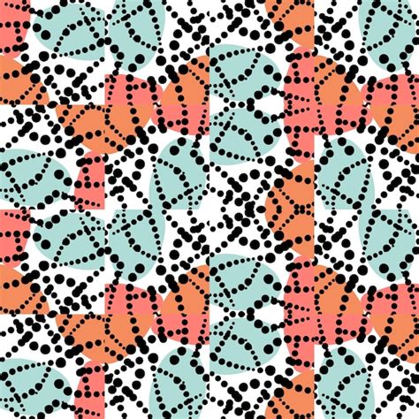 Premium Vector Abstract Halftone Seamless Pattern Screen Print