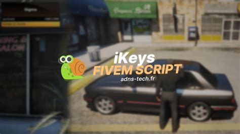 ADN'S | iKeys | Create unique vehicle keys item | FiveM Scripts - YouTube