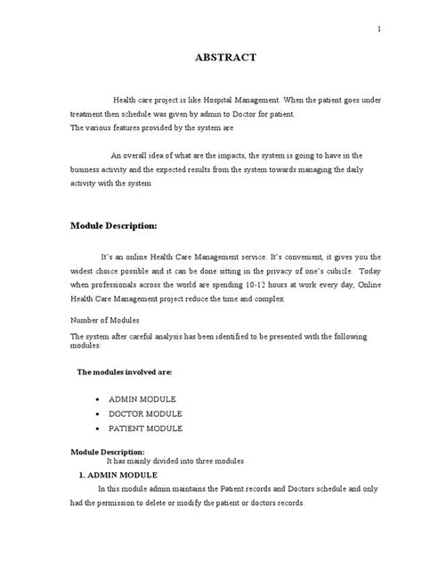 E Healthcare Management System Pdf Databases Relational Database