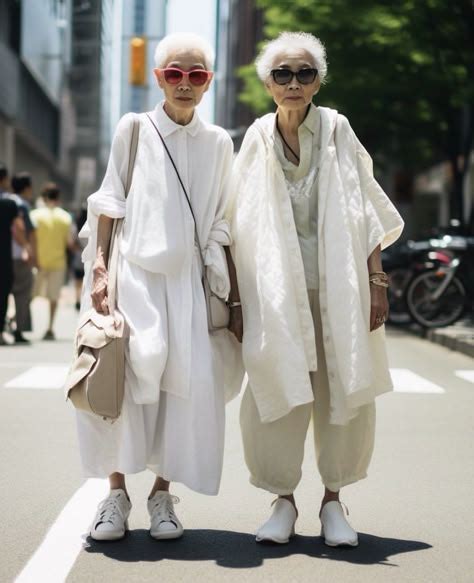 Japanese Older Women Fashion