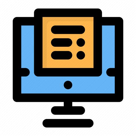 Computer Computer Mail Email Mail Icon Download On Iconfinder