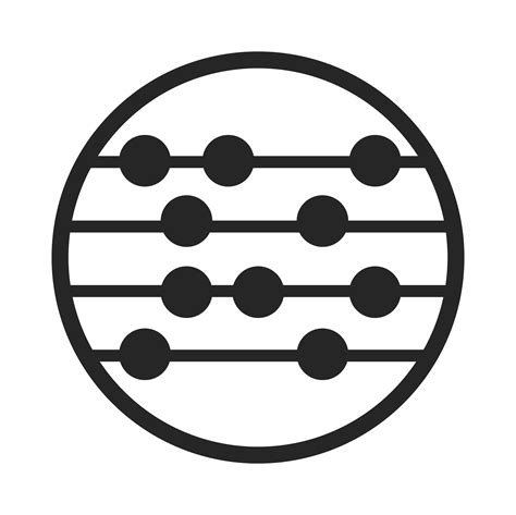 Abacus Counting Tool 554330 Vector Art At Vecteezy