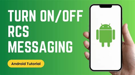 How to Turn ON/OFF RCS Messaging on Android RCS Chat Settings - YouTube