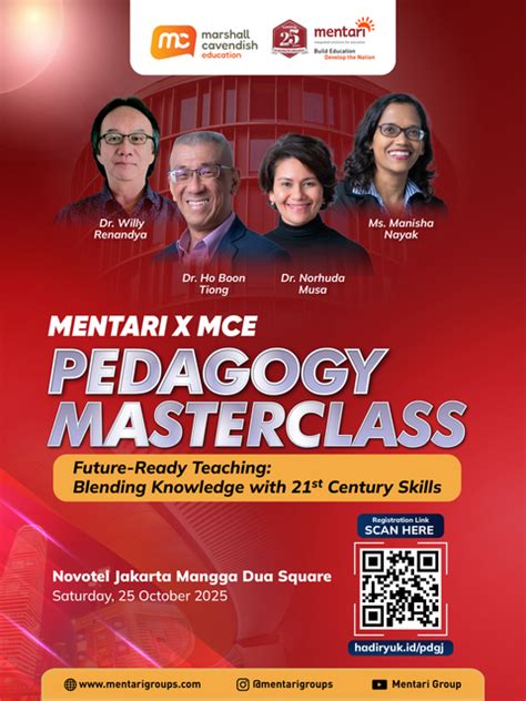 Mentari X Mce Pedagogy Masterclass Jakarta 2025 Hadiryuk
