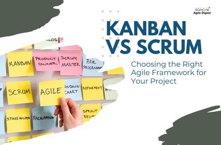 Kanban Vs Scrum Choosing The Right Agile Framework For Your Project
