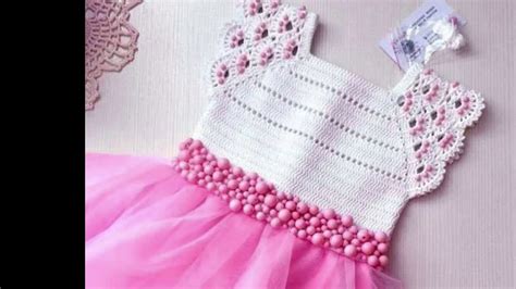كروشيه اطفال فستان اطفال عمل فستان كروشيه Youtube