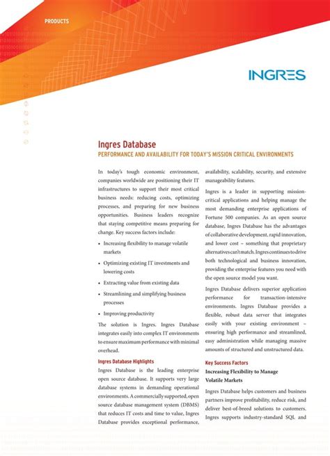 Actianingres Database Pdf