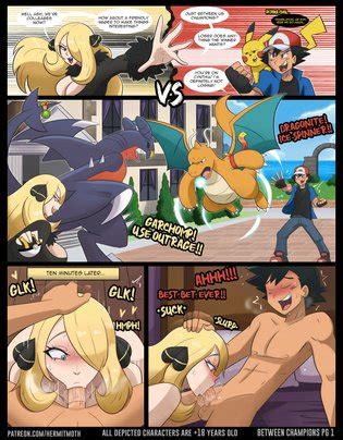 Between Champions Cynthia Luscious Hentai Manga Porn