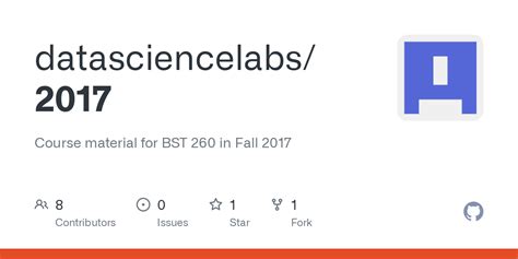 Github Datasciencelabs2017 Course Material For Bst 260 In Fall 2017