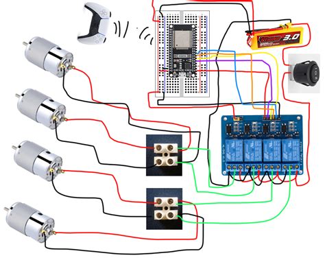 Looking For Advice On How To Make A Remote Controlled Robot Resp32