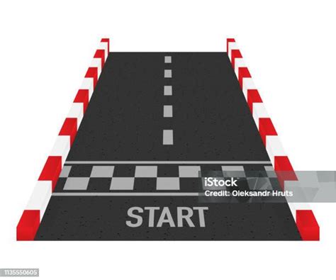 랠리 레이스 라인 트랙 또는도로 표시 자동차 또는 카트 로드 레이싱 벡터 배경입니다 벡터 일러스트입니다 스포츠 트랙에 대한 스톡