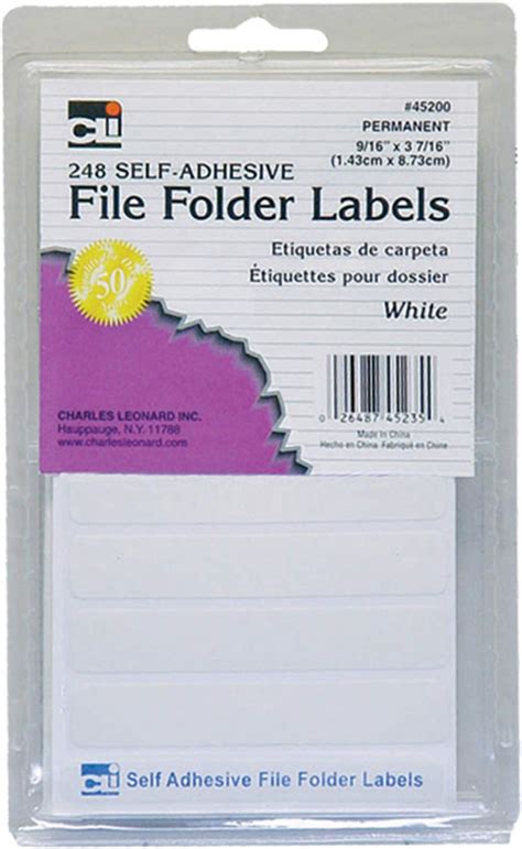 Amazon Avery File Folder Labels On 4 X 6 Sheets Removable