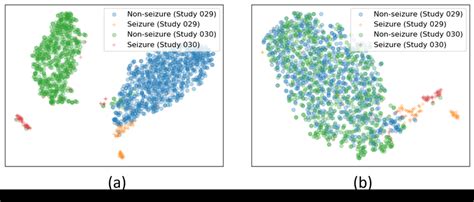 T Sne Visualization Of The Data Distribution From Two Patients A