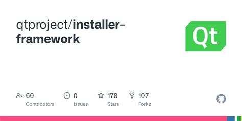 GitHub Qtproject Installer Framework