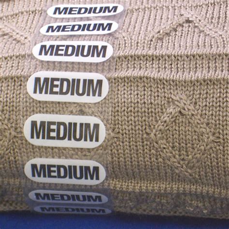 Size Strips Kenco Label Tag