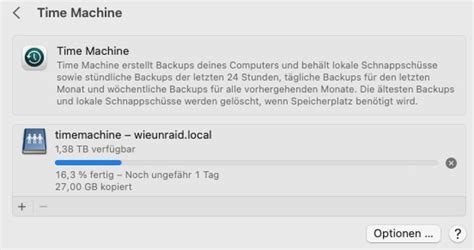 timemachine backup very slow general support unraid