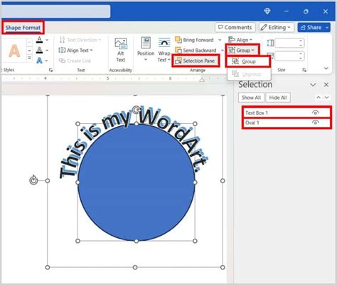 How To Wrap Text Around A Circle In Microsoft Word PC Mac