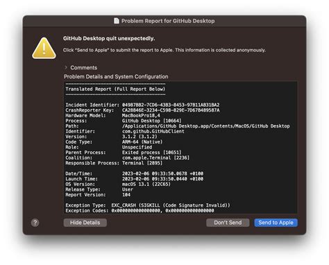 crashes at launch on macos · issue 16052 · desktop desktop · github