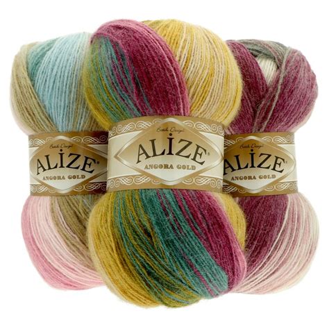 Alize Angora Gold Batik 100g 550m | Noezon.cz